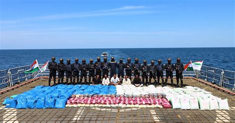Historic Drug Bust At Gujarat Coast Over 3000 Kg Of Drugs Seized From