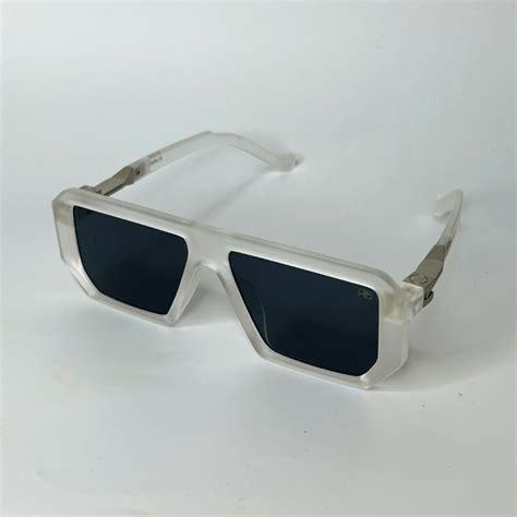 Oversized Retro Sunglasses Clear Rb2315 Rawbare