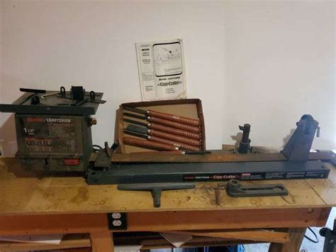 Sears Craftsman Copy Crafter 12 In Wood Lathe Model Number 113 249170 Include Lathe Tools And