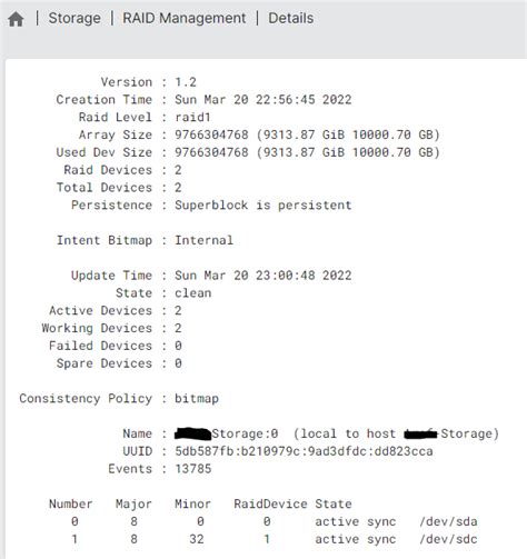 How To Know That Raid 1 Is Working Perfectly Raid Openmediavault