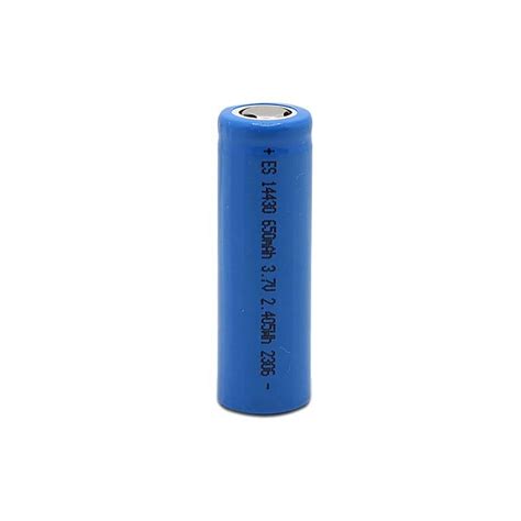 14430 Lithium Ion Batteries 650mAh 3 7V Li Ion Battery Cell Li Ion