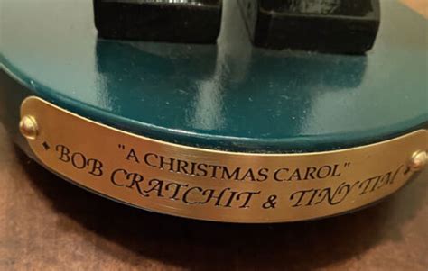 Steinbach Bob Cratchit With Tiny Tim Nutcracker 17 Signed 4599005696