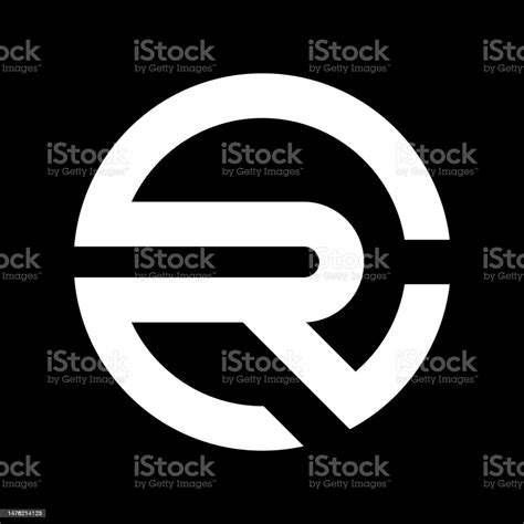 Logo Cr Minimal Icône Dune Lettre Cr Sur Fond De Luxe Idée De Logo