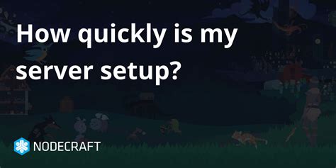 How Quickly Is My Server Setup Faq Knowledgebase Article Nodecraft