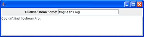 List Property Names Of A Bean Java Beans « Development Class « Java