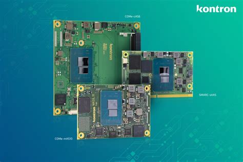 Kontron Com Express® And Smarc Modules With Next Generation Low Power