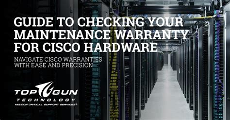 Guide To Checking Your Warranty For Cisco Hardware