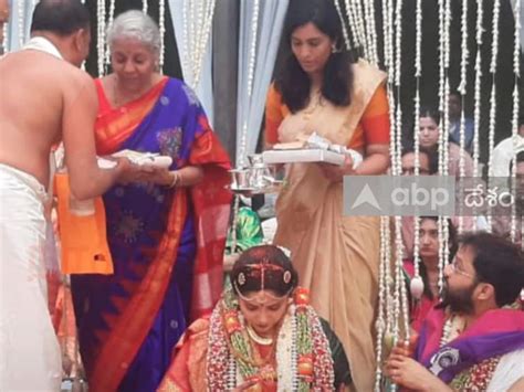 Nirmala Sitharaman And Parakala Prabhakars Daughter Parakala Vangmayi