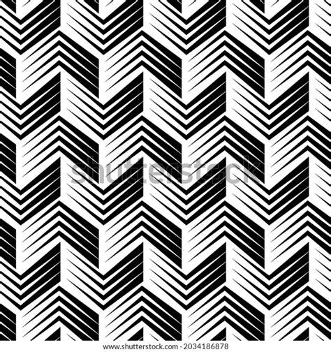 Seamless Halftone Chevron Stripe Line Pattern Stock Vector Royalty Free 2034186878