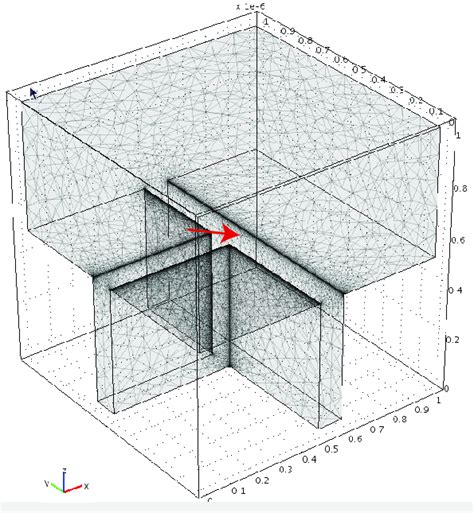 The Crack Junction Mesh Download Scientific Diagram