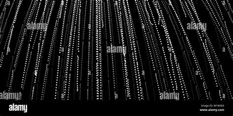 array with dynamic particles 3d technology style abstract background