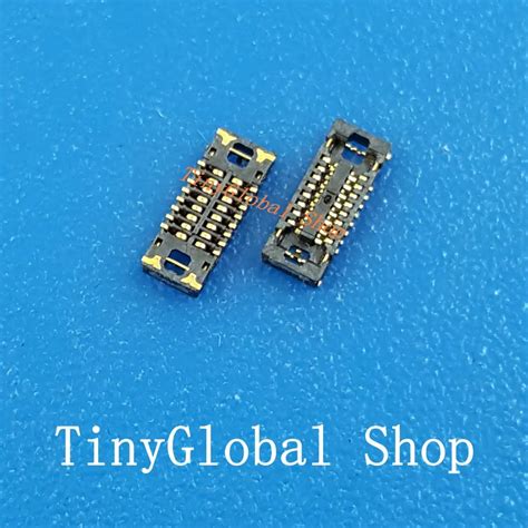 5pcs Lot XGE FPC Connector Replacement For Iphone 6 Plus 6P 6plus 5 5