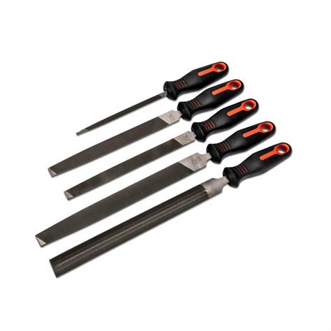 5 Pc 6 8 And 10 Ergonomic General Purpose File Set