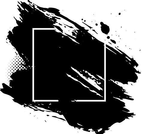 Abstract Brush Stroke For Copy Space In Retro Comic Style Design 11028205 Png