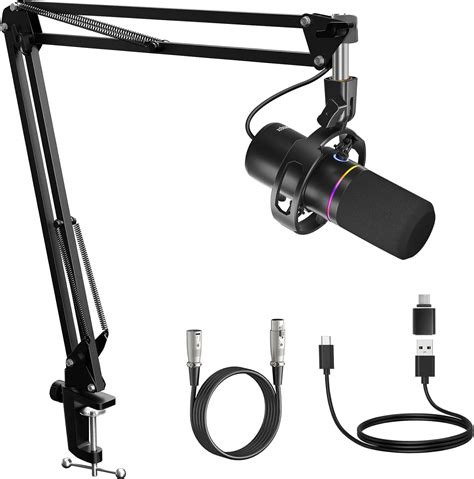 Socodox Xlr Usb Dynamic Microphone Kit Pc Microphone For Streaming Podcasting