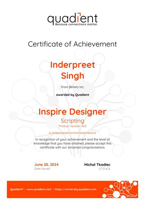 Inderpreet Singh On Linkedin I Am Happy To Share My Inspire Designer