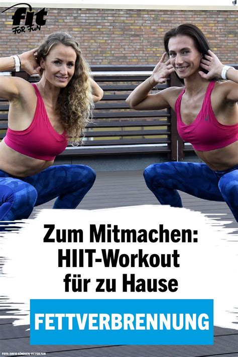 Bei Diesem Hiit Workout Kannst Du Live Zu Hause Mit Unseren