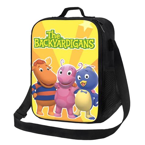 The Backyardigans Lunch Bag Lunch Box Lightweight Durable Lunch Tote