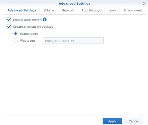 Install Medusa Docker Synology