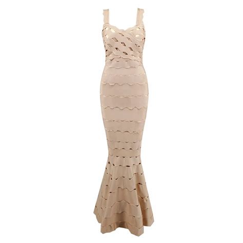 High Quality Women Dress New Arriva Red Nude Dress Slash Neck Summer