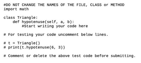 Solved Write A Python Function That Takes In Two Numbers Chegg
