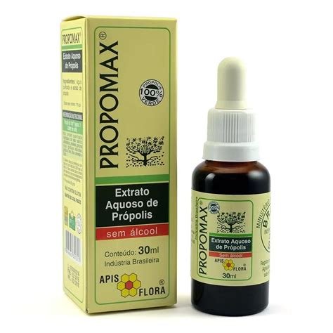 Propomax Extrato Propolis Verde Aquoso Ml Apis Flora D NQ NP MLB F