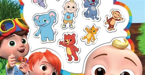 Cocomelon Bubble Sticker Colouring Book