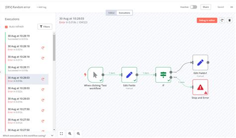 Execute Workflow With Retry On Fail Option Is ON Always Output Error Questions N N Community