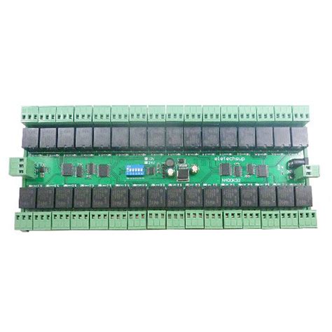 12 24V 32 Channel DIN Rail RS485 Relay Module Modbus Ubuy India