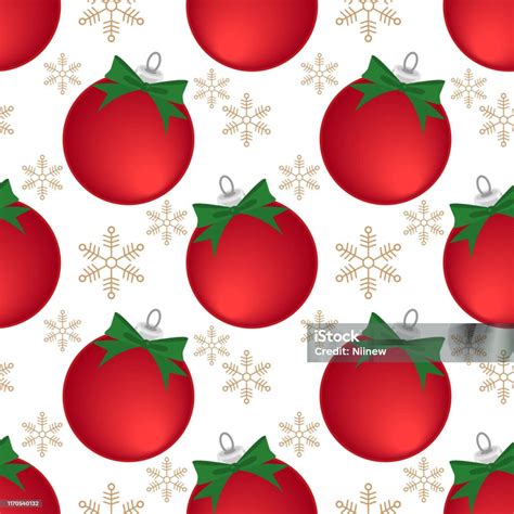 크리스마스 휴가 시즌 원활한 패턴 크리스마스 Baubles 공 리본 및 눈송이 인사말 카드 포장 지 등 크리스마스 새해 또는