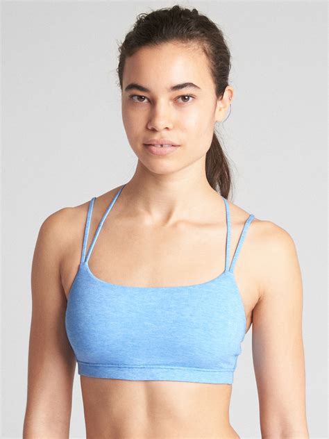 Gapfit Breathe Low Support Strappy Sports Bra Gap