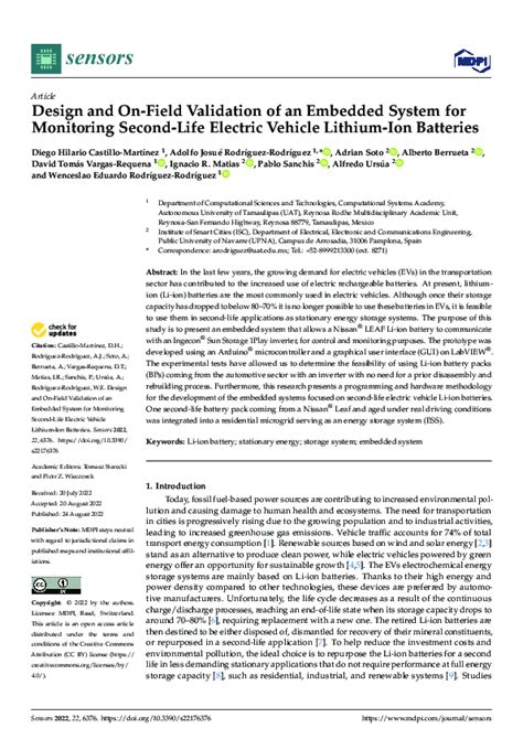 pdf design and on field validation of an embedded system for