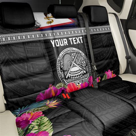 Personalized American Samoa Flag Day Back Car Seat Cover Tanoa And Fue