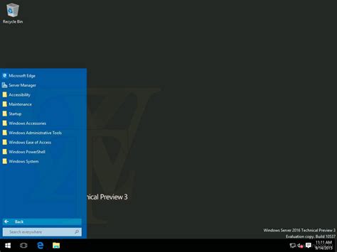 В сеть попал установочный образ Windows Server 2016 Technical Preview 3
