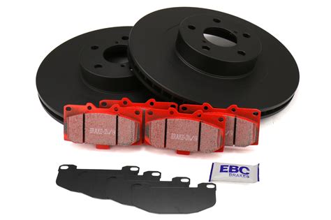 Ebc Brakes S12 Front Brake Kit Redstuff Pads And Rk Rotors Subaru Wrx 2006 2007 S12kf1113