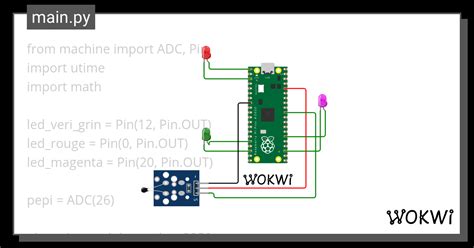 Blink With MicroPython Copy Wokwi ESP32 STM32 Arduino Simulator