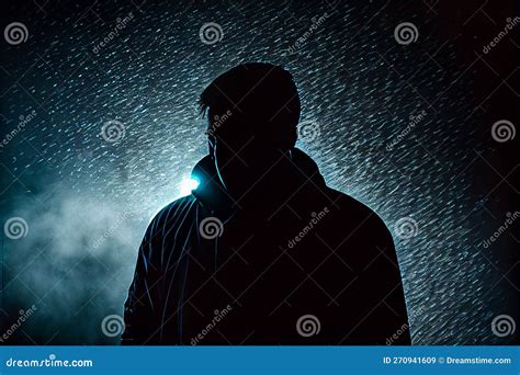 Hacker In Virtual World Generative Ai Stock Illustration