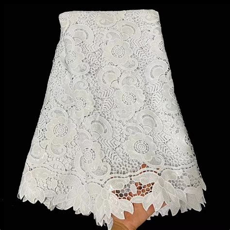 African French Lace With Sequins African Lace Fabric Embroidery Lace Lace And Lace Fabric Price