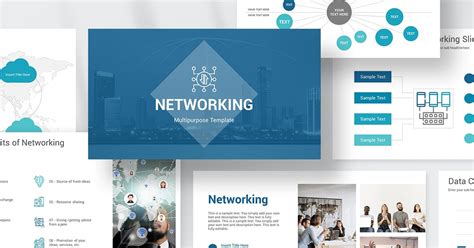 Шаблон Keynote по сети Шаблоны презентаций Включая сеть и корпоративный Envato Elements