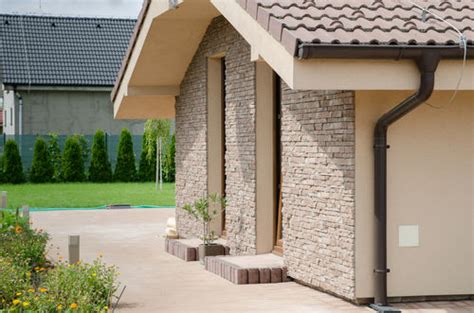 Slate Rustic Exterior Stacked Stone Slips The Cladding Store