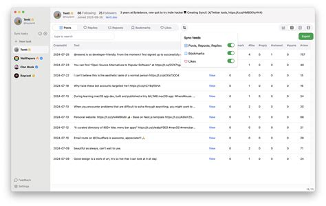 Syncx Your Twitterx Data Analysis Tool