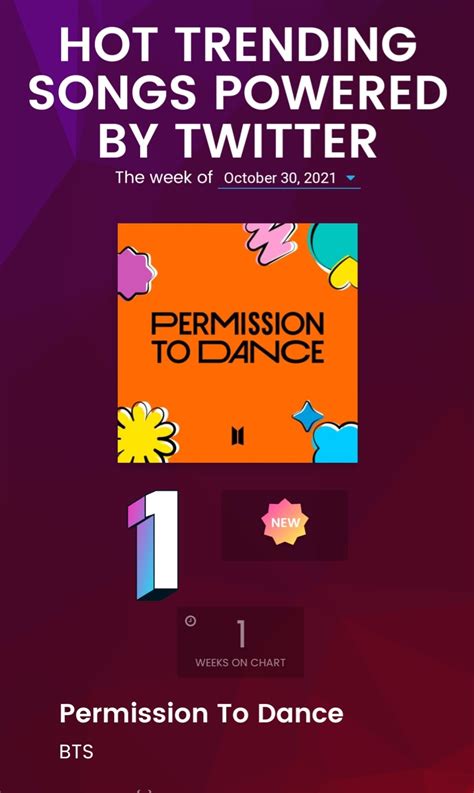 Only Bangtan Ph Bts Permission To Dance Debuts At 1