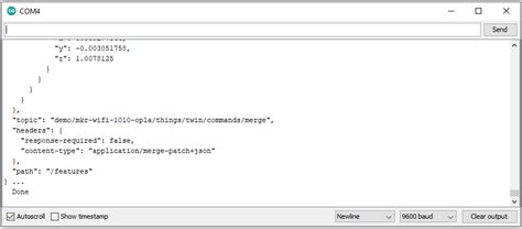 Compile And Run The Sketch Bosch IoT Device Management