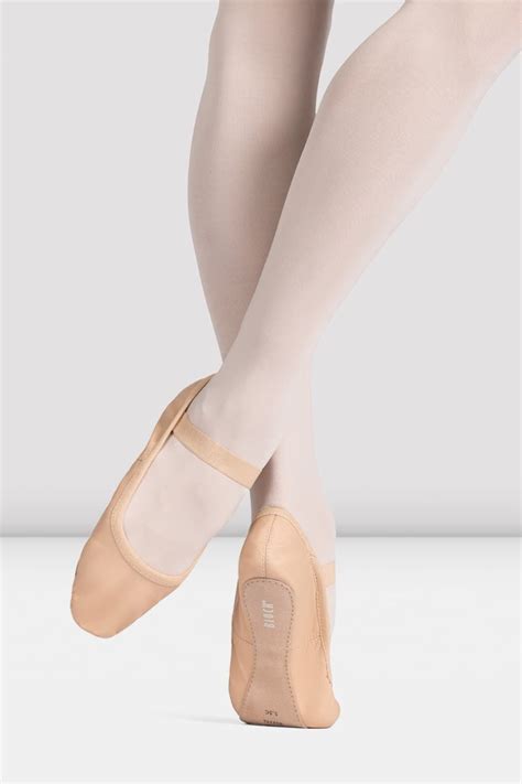 Ladies Arise Ii Leather Ballet Shoes Pink Bloch Dance Uk