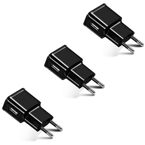x USB A Ladegerät Adapter Netzteil Netzstecker Universal Handy Lader Schwarz eBay