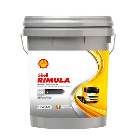 Aceite Shell Rimula R4l 15w40 Ck4 20l