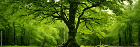 Majestic Dominance A Portrait Of The Mature And Powerful Ak Tree