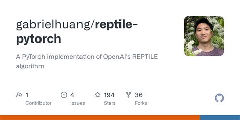Reptile Pytorchreptilesineipynb At Master · Gabrielhuangreptile