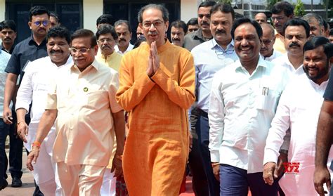 Mumbai Uddhav Thackeray Arrives At Maharashtra Assembly Gallery