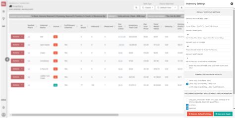 The Default Inventory Settings Panel SellerLegend Knowledge Base